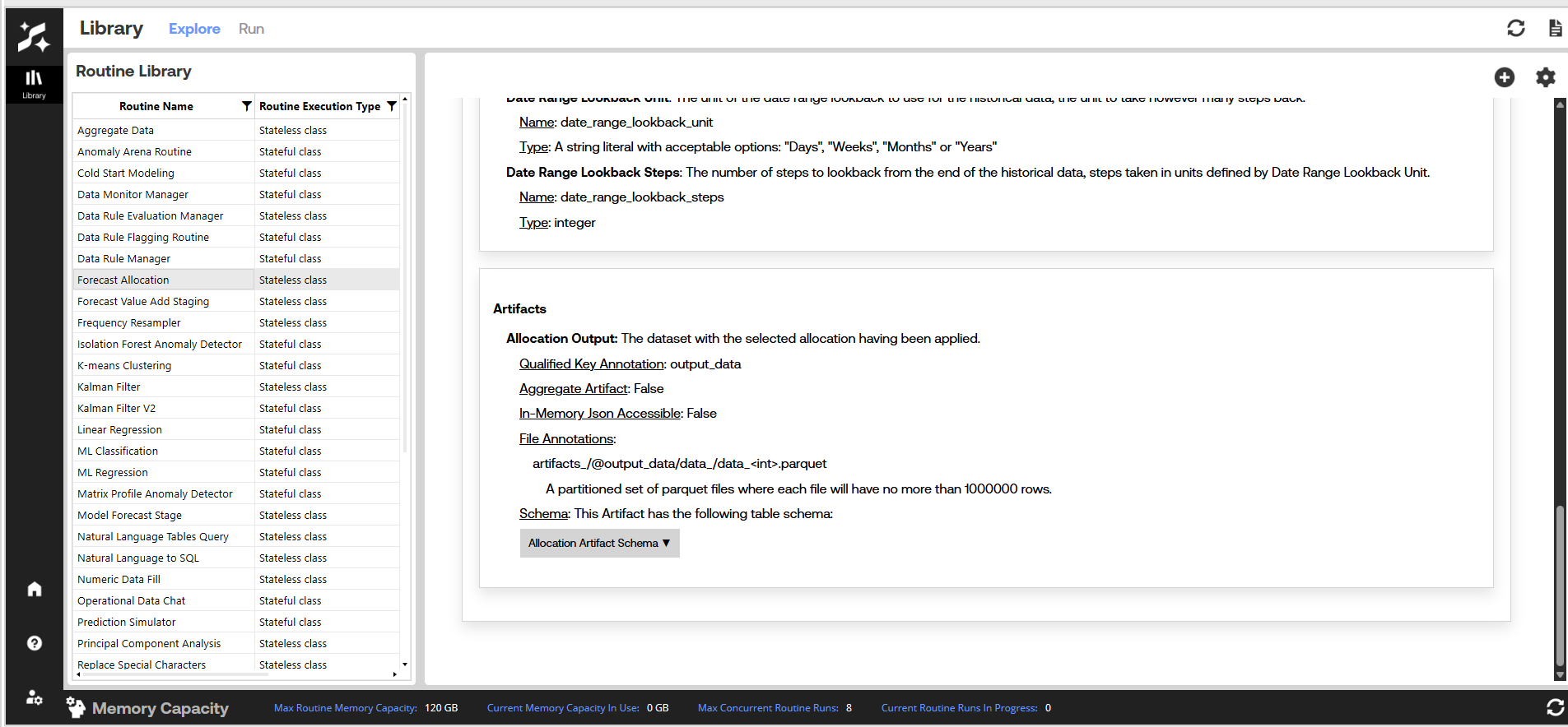 Routine Storage Structure | OneStream Developer Portal
